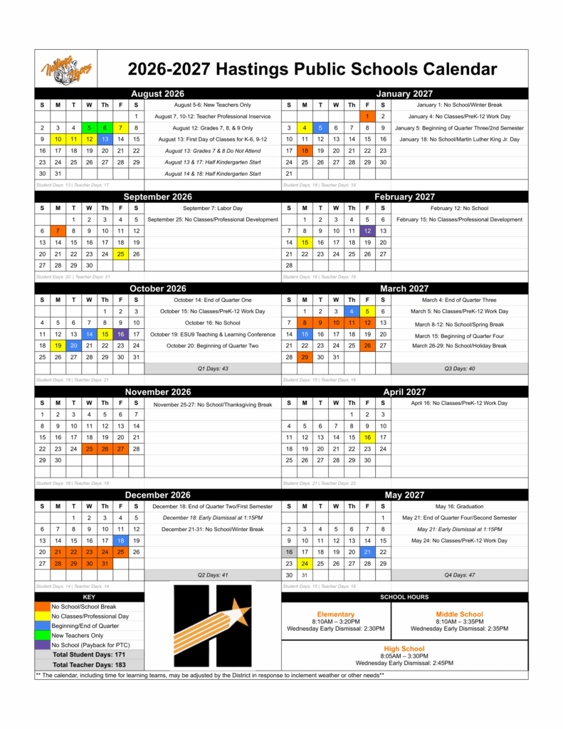School Calendars - EduCounty
